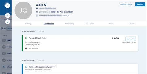 How To Use The Transactions Tab Glofox