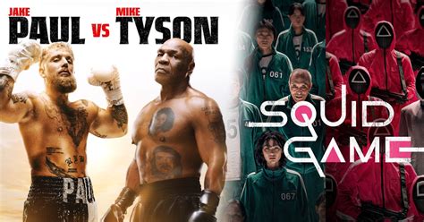 Squid Game Operators Crash Netflixs Tyson Vs Paul Fight
