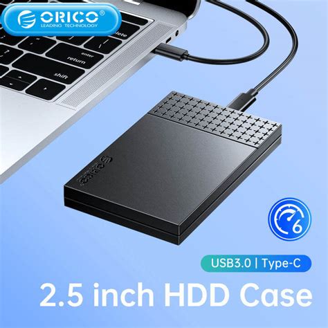 Orico Type C External Hard Drive Case Sata To Usb Hdd Enclosure For Hdd Ssd Gbps Speed