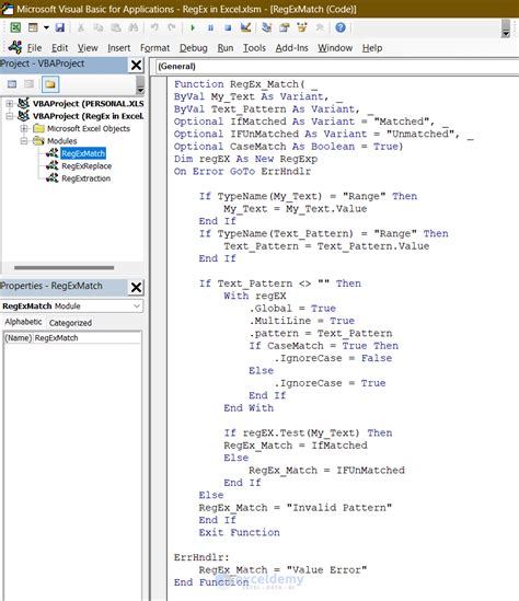 Regex In Excel For Matching Extracting And Replacing