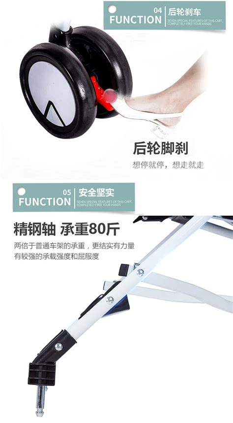 Легкая детская коляска может лежать складывается портативный амортизатор детский зонтик