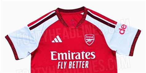 New Leaked Photos Of Arsenal 202627 Home Kit