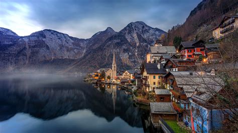 Austria Hallstatt Lake 2020 Scenery Hd Photography Preview