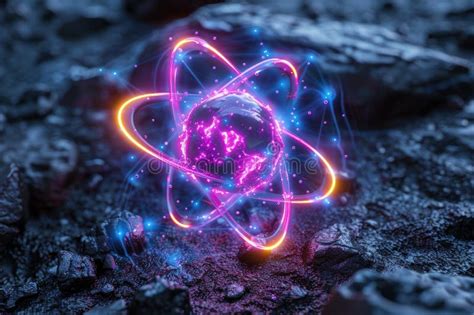 Scientific Representation Pink Molecular Structures Abstract Background