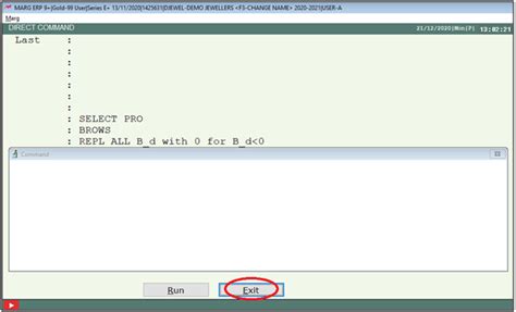 How To Remove Negative Stock In Marg Jewellery Setup