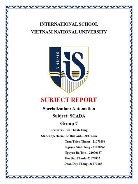 Scada Report Pdf Computer Network Wi Fi