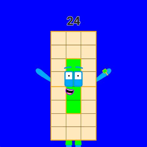 Numberblocks 24 Celebrates New Years Eve By December24thda On Deviantart