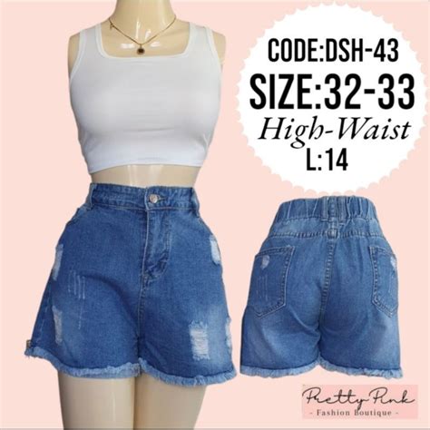 Sexy Denim Shortspart 7 Shopee Philippines