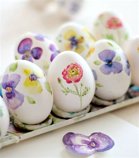 쉽고 예쁘게 꾸미는 부활절 달걀 그리기 꽃그림 부활달걀 네이버 블로그