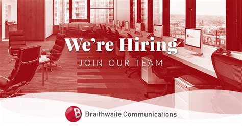 Careers Braithwaite Communications