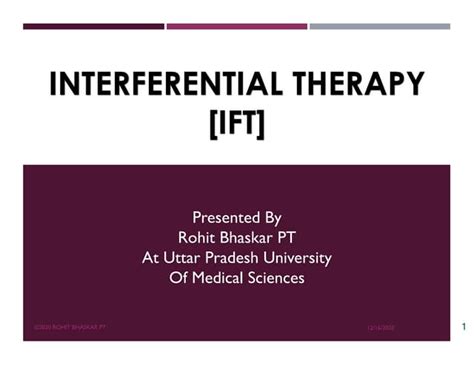 Interferential Therapy Interferential Current Ifc I Physiotherapy Dr Rohit Bhaskar Ppt Interferential Therapy Interferential Current Ifc I Physiotherapy Dr Rohit Bhaskar Ppt