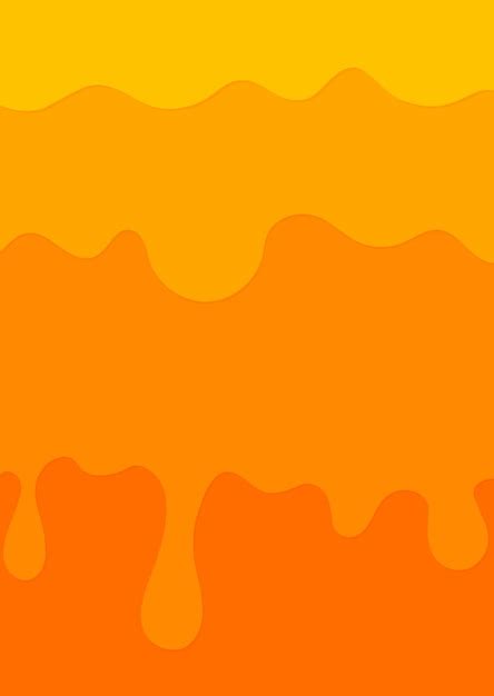 녹는 아이스크림 포스터 디자인 템플릿 프리미엄 벡터