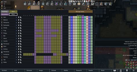 Color Bug Schedule Color Bug Showing Sleep Schedule As Black Instead Of Blue Rrimworld