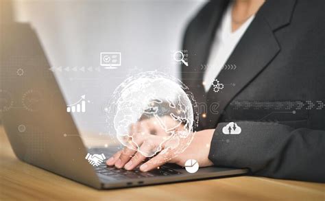 Cloud Computer Technologyinternet Of Thingstechnology Big Databusiness Strategy Digital