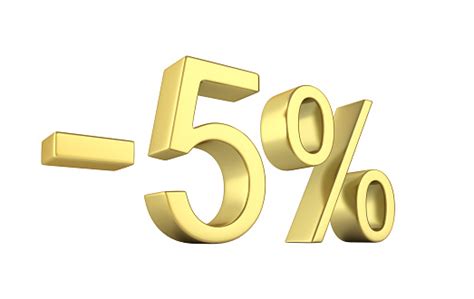 골드 텍스트 5 떨어져 반사 3d 렌더링와 흰색 배경에 그림자 없이 3차원 형태에 대한 스톡 사진 및 기타 이미지 3차원 형태 가격 개념과 주제 Istock