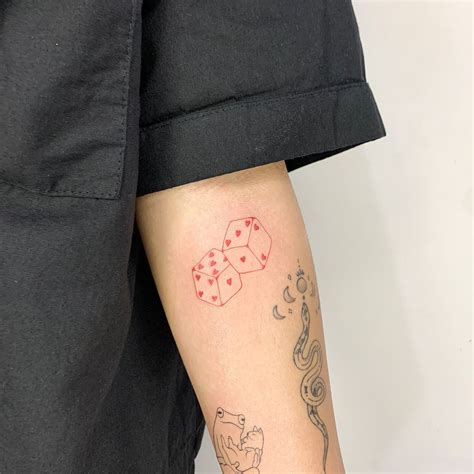 25 Ultimate Dice Tattoos Thatll Make You Feel Like A Winner