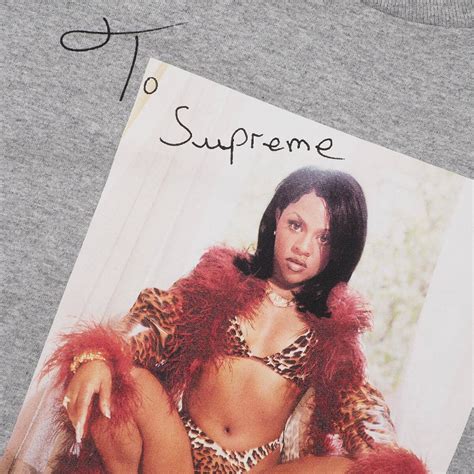 Yahoo オークション Supreme Lil Kim Tee 灰m シュプリーム リル