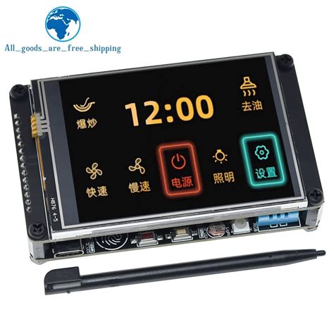 Placa De Desenvolvimento Esp32 Com Tela Lcd Multi Touch Bluetooth