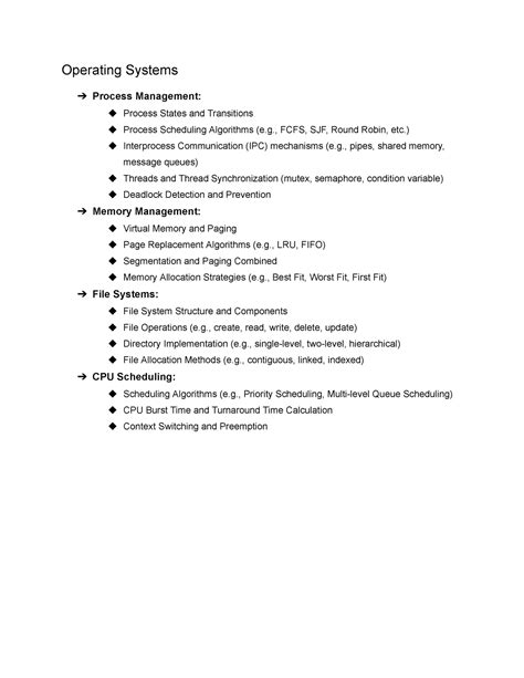 CS Core Fundamentals Operating Systems Process Management Process States And Transitions