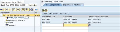 Drag And Drop In Web Dynpro Abap Alv Sap Community