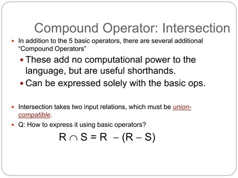 Relational Algebra Ppt