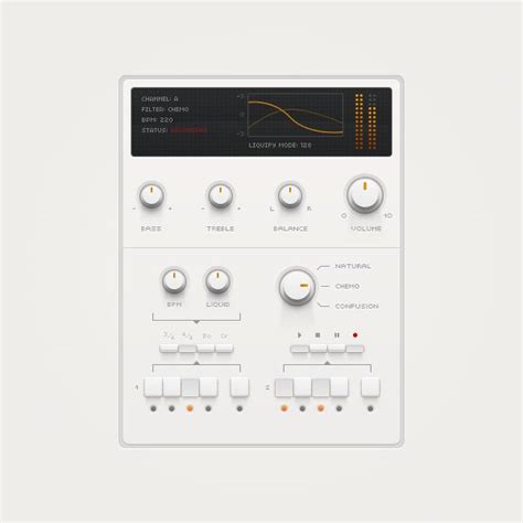 VST UI Project Done With Love And Just For Fun Web Layout Design Audio Design Composition