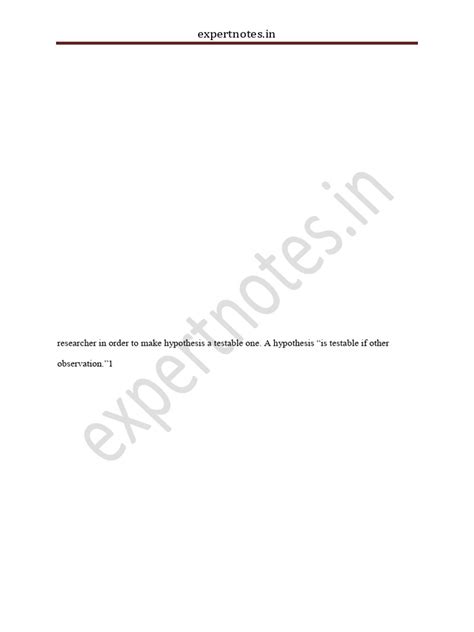 Hypothesis And Z Test Pdf Hypothesis Statistical Hypothesis Testing