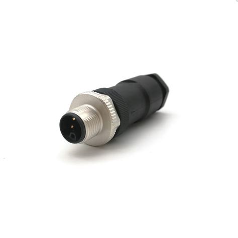 Svlec Ip65 Male 5 Pin 63v M12 L Code Connector For Auto Shipboard