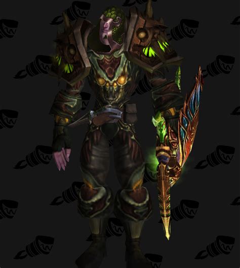 The Hunter In Green Mail Transmog Legion 7 2 World Of Warcraft Icy Veins