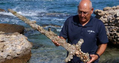 Diver Finds 900 Year Old Crusader Sword In The Mediterranean Diver Finds 900 Year Old Crusader Sword In The Mediterranean