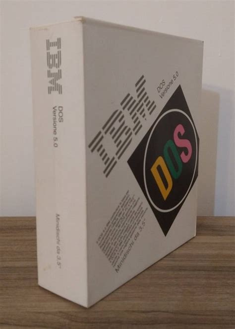 Ibm Dos 50 Vintage Software Operating System In Catawiki