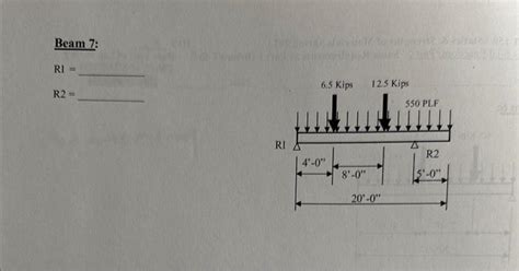 Solved Beam 7 Chegg Com