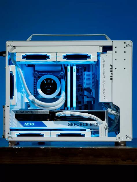 Itx Jonsbo Z20 White 7800x3d Rtx 4080s Coolerpower
