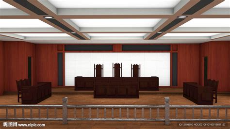 法庭设计图3d作品3d设计设计图库昵图网