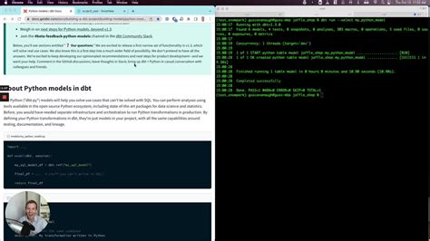 Gustaf Cavanaugh On Linkedin Python Dbt Coalesce2022