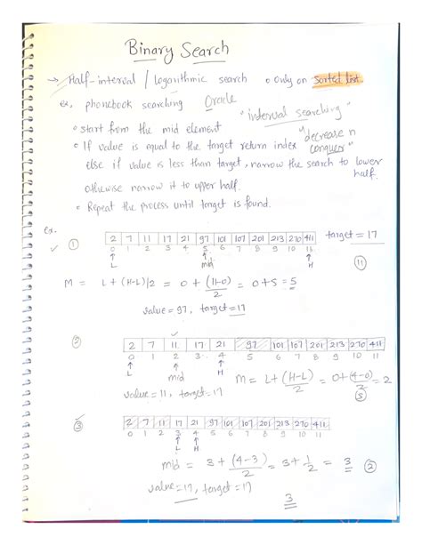 Binary Search Algorithm COMP Studocu