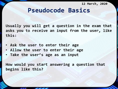 Aqa Pseudocode Exam Style Question And Powerpoint 1 Teaching Resources