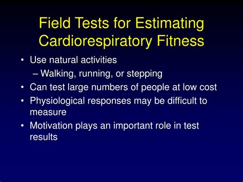 Ppt Chapter 15 Work Tests To Evaluate Cardiorespiratory Fitness