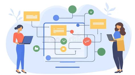 Two Professionals Engage In A Collaborative Session Using Laptops While