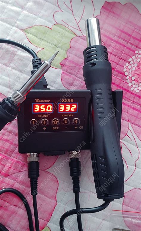 미사용 온도조절 인두기 히트건 열풍기 솔더링 Bga 산업 안전 공구함 중고나라