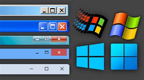 Windows Gui Evolution 1984 2023 Betas Youtube