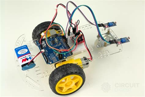 Simple Light Following Robot Using Arduino