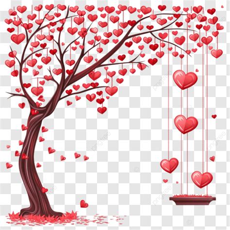 Tree Of Hearts Tree Hearts Love PNG Transparent Image And Clipart For Free Download