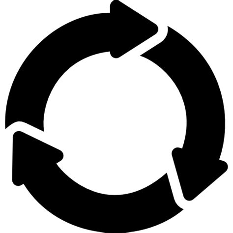 Circle Arrows Synchronization Three Arrows Synchronize Circular