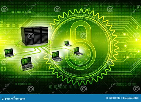 Computer Network Internet Communication Isolated In Technology