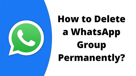How To Delete A Whatsapp Group Permanently On Smartphone Or Pc Jguru