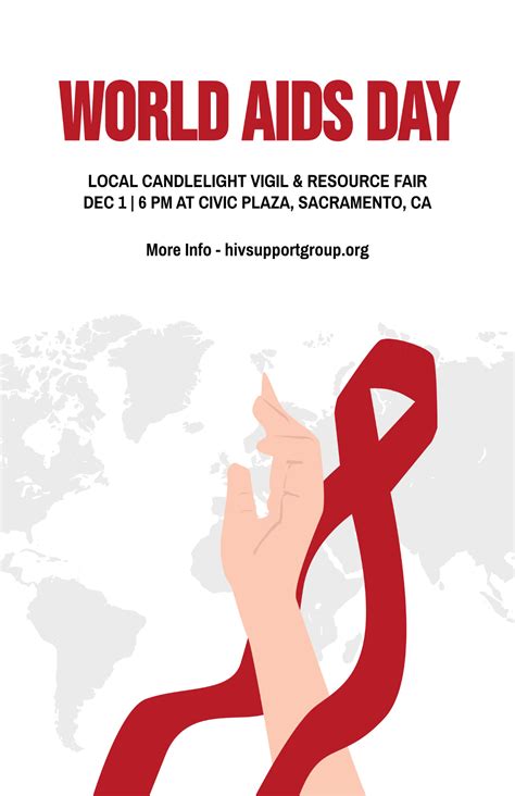 Free Hiv Aids Poster Templates Editable And Printable