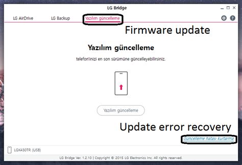 GUIDE Unbricking Or Flashing Firmware With Official LG App Due To Any Issue XDA Forums