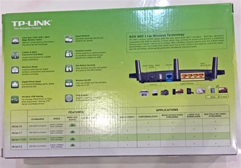 Tp Link Ac Wireless Dual Band Gigabit Router Computers Tech Parts Accessories