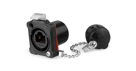 Buy BD RJ45 Cat5e Female Socket Ethernet Connector IP67 Waterproof Panel Mount Online In India